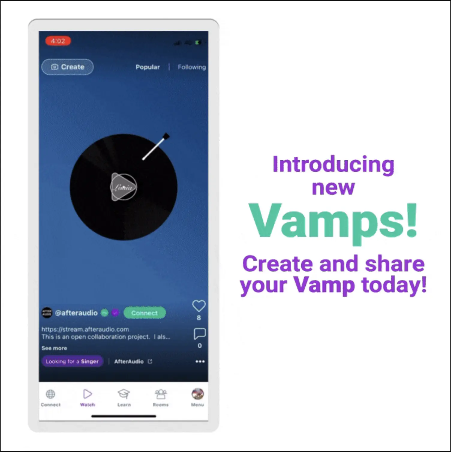 Vampr updates - learn about all the latest changes - Vampr